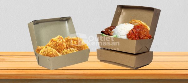 Box Ayam Goreng Polos Harga Grosir - Outletkemasan.com - Outlet Kemasan